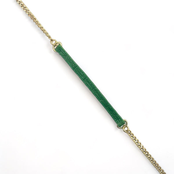 Victoria Crocodile Kelly Green - Jenya Renée